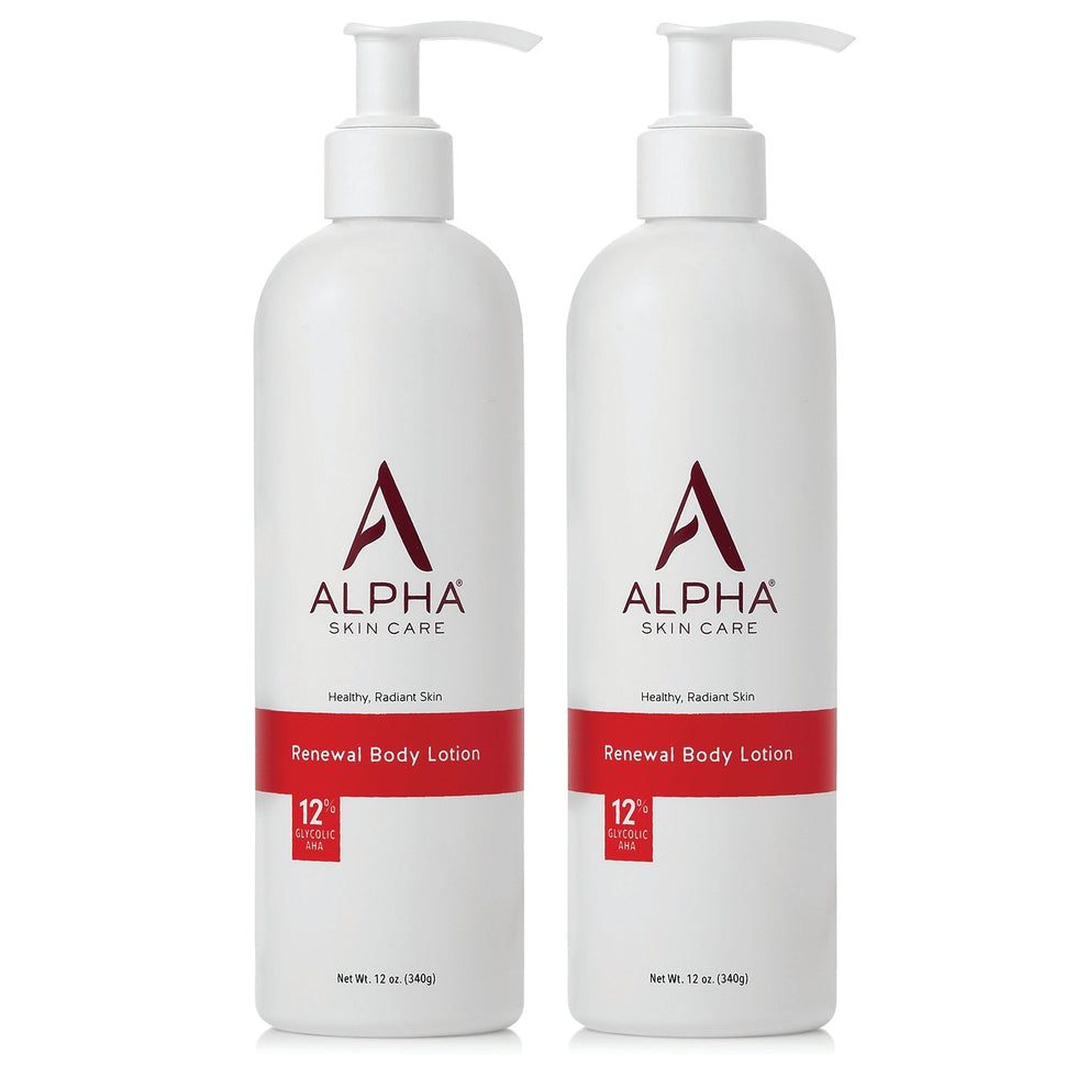Body Lotion 12% Glycolic AHA | 2-pack – Alpha Skin UK
