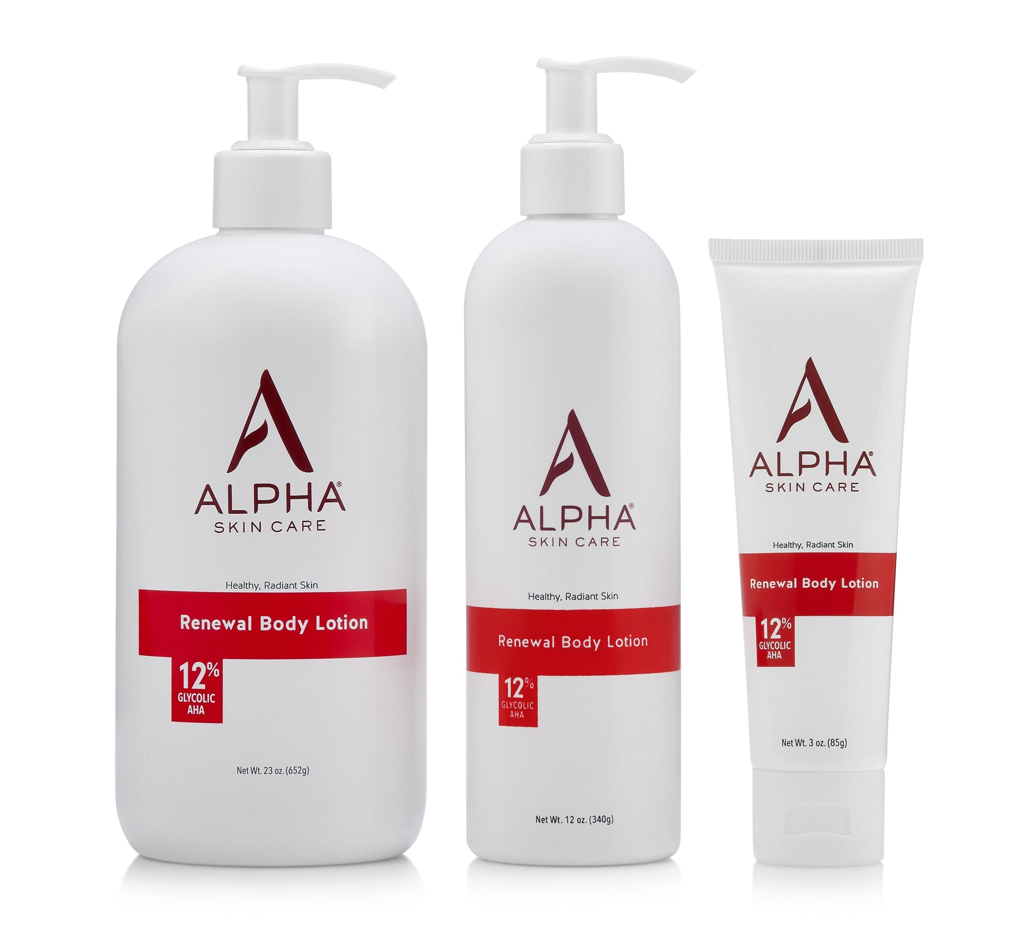 Renewal Body Lotion 12% Glycolic AHA – Alpha Skin UK
